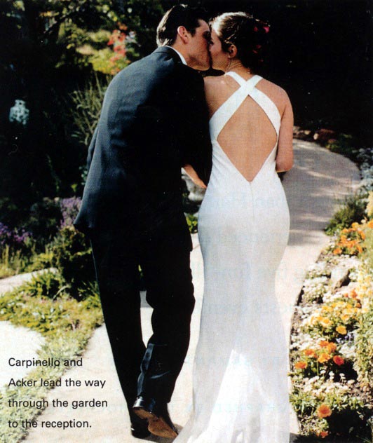 Red Carpet Wedding: Amy Acker and James Carpinello - Red Carpet Wedding