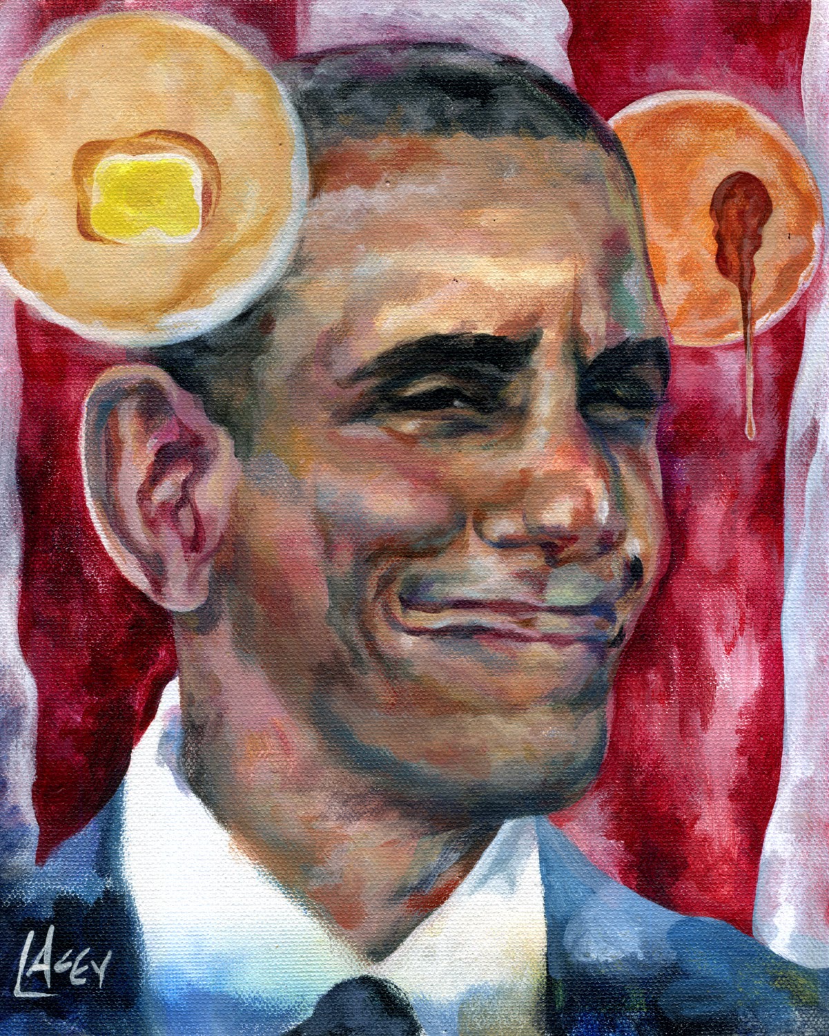 Dan Lacey, The Painter Of Pancakes: hApPy PaNcAkE DaY 2015