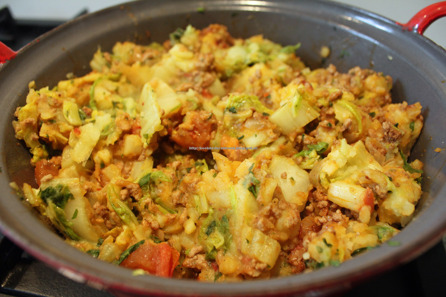 Chinese Kool Recept Gehakt