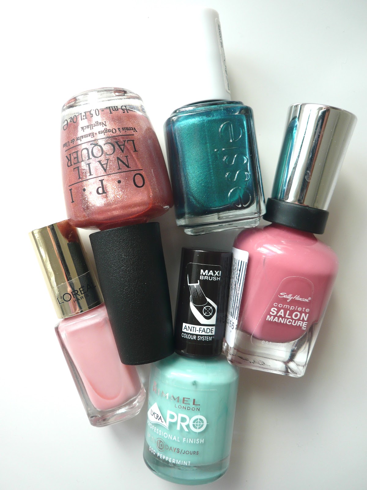Anna6Belle: Top 5 Favourite Spring Nail Polishes