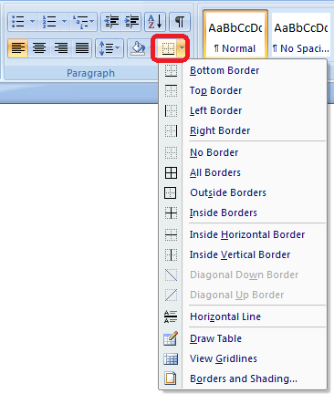 Learn New Things: How to Make Attractive Tables in MS Word