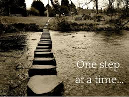 Living In Grace Blog: Just one step at a time