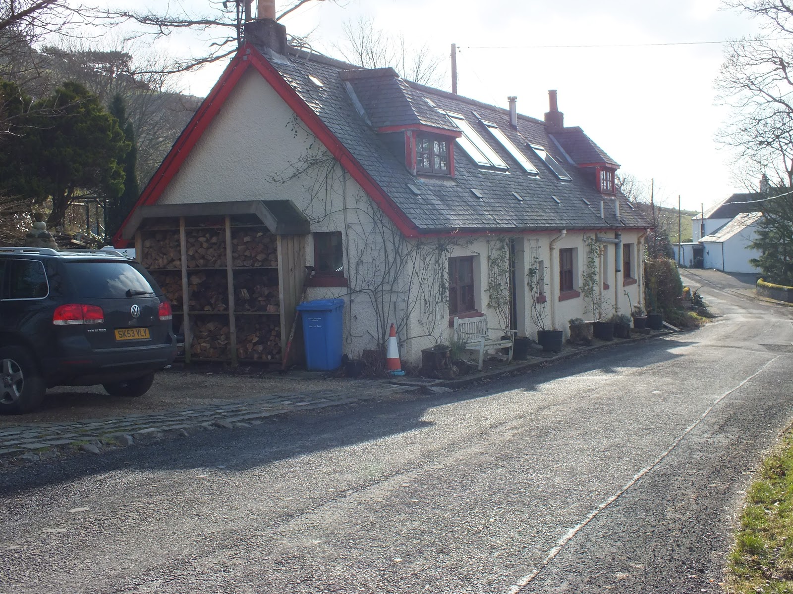 West Highland Way 2012: Inverkip to Largs Via Old Largs Road approx 12 ...