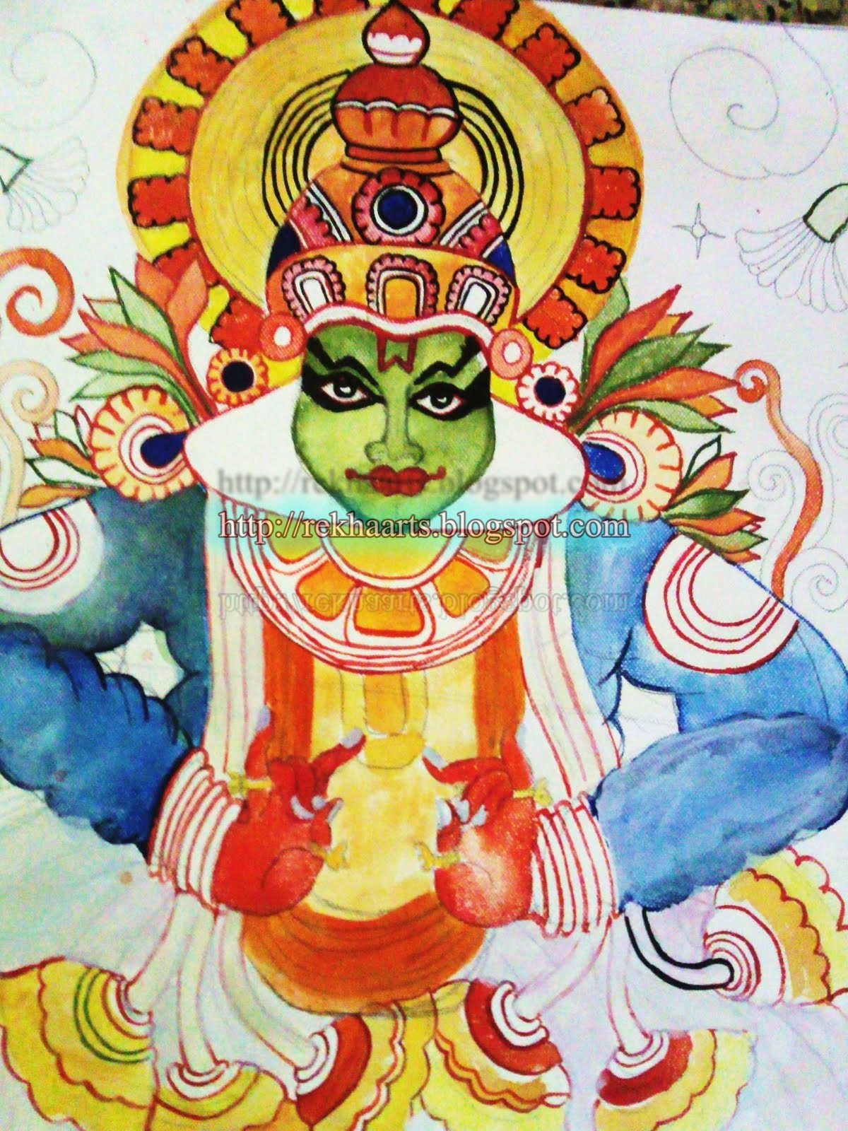Varnaalaya: kathakali paintings