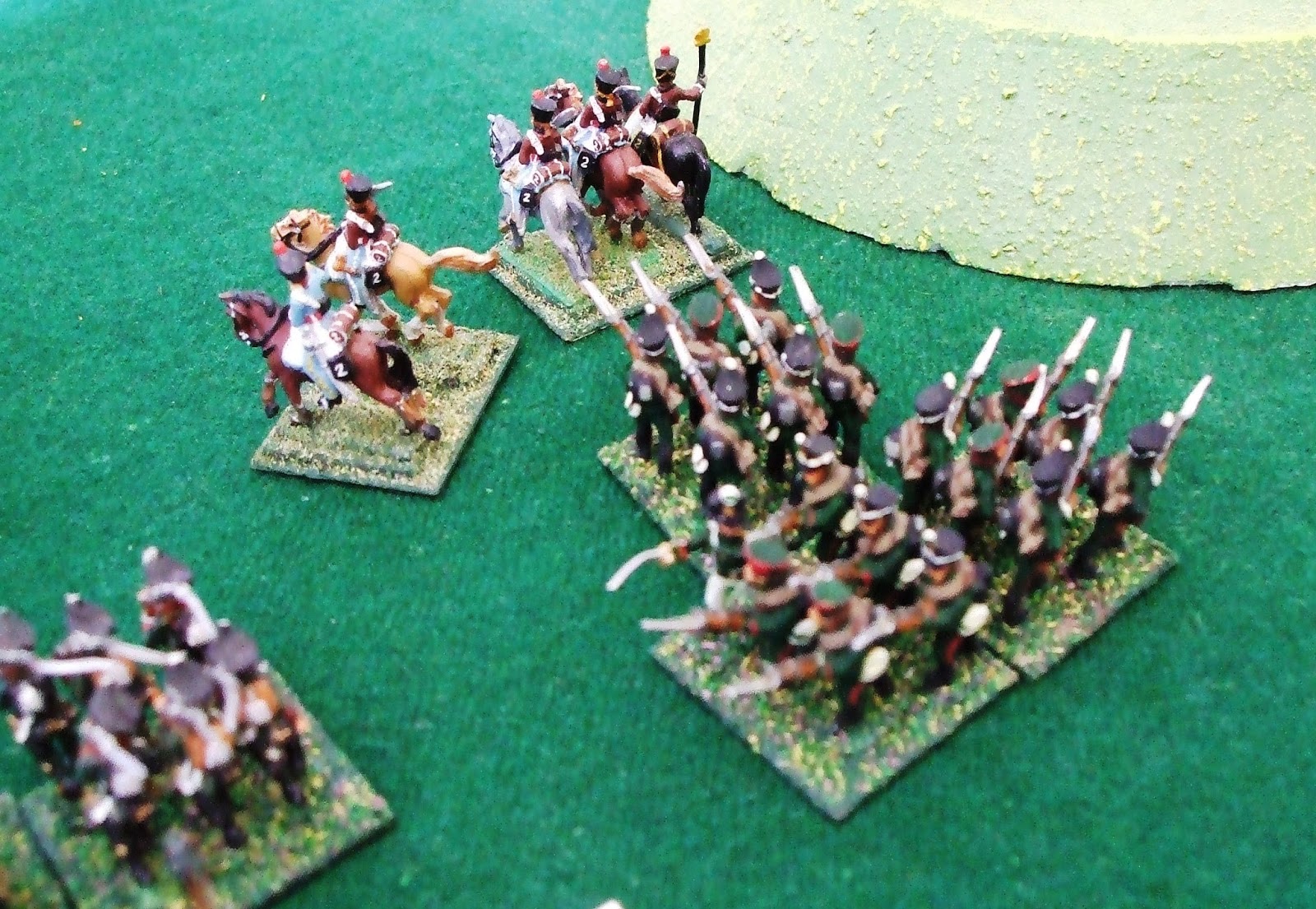 wargame amateur: Shevardino Redoubt - Prelude to Borodino
