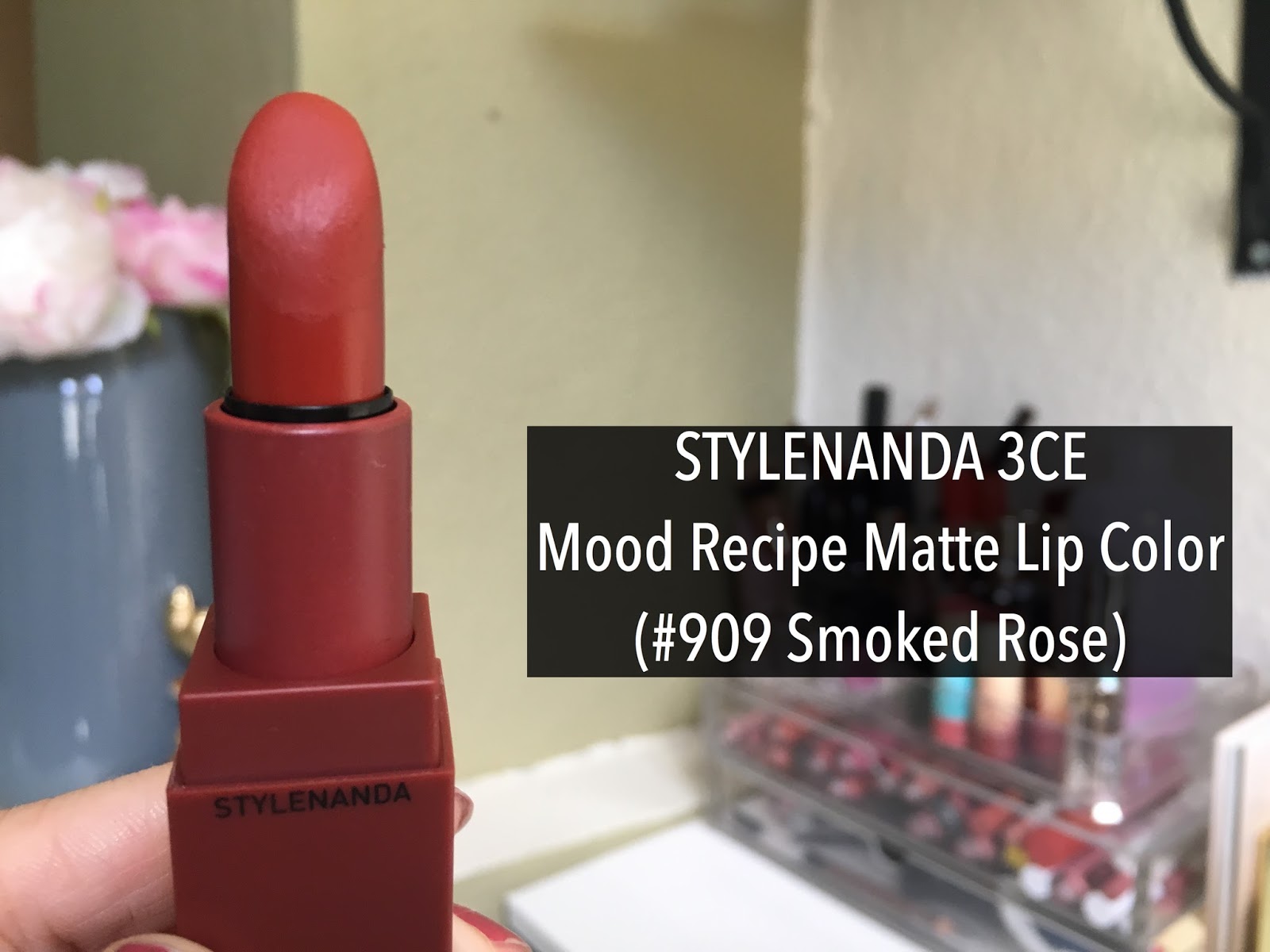 STYLENANDA 3CE Lipstick Review — Giselle Arianne