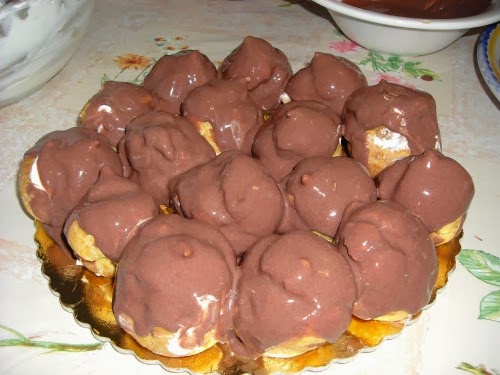 Mini Profiteroles : Italian Dessert Recipe | AgneseItalianRecipes