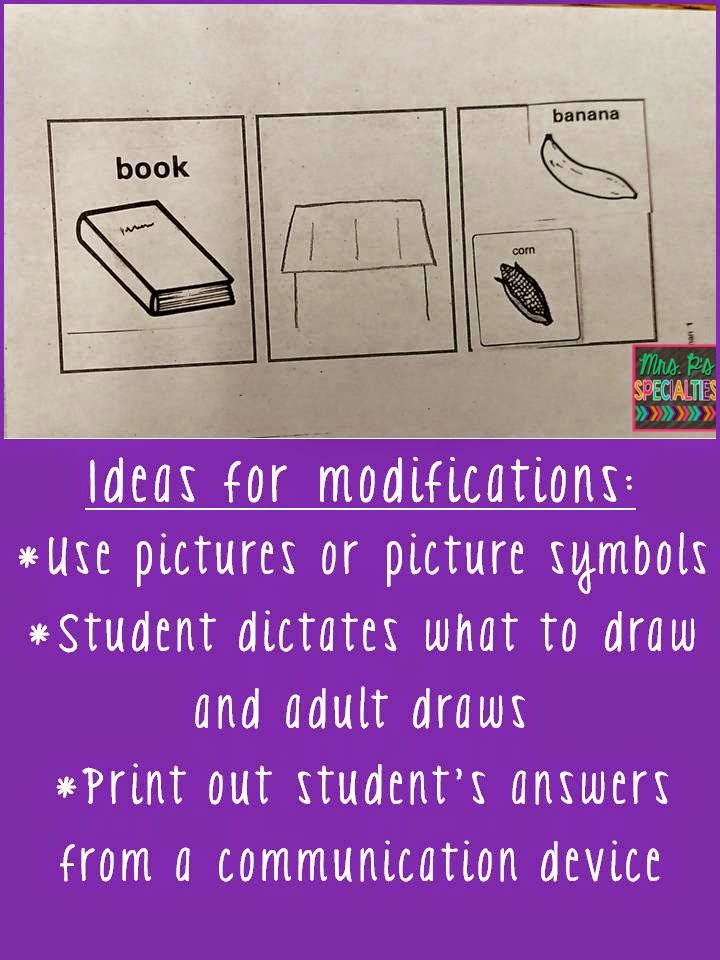Modifying Curriculum For The Special Needs Student · Mrs. P's Specialties