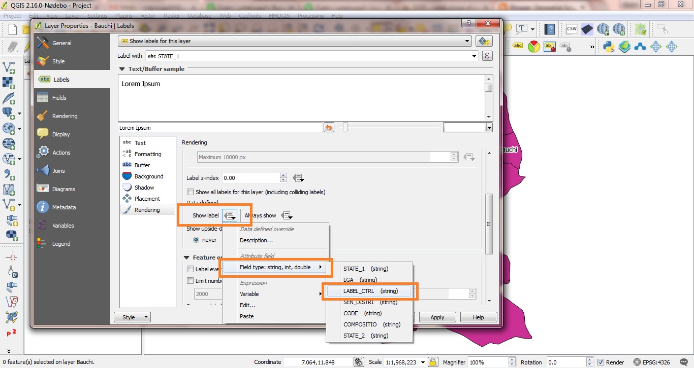 Geospatial Solutions Expert Qgis Label Multiple Polygons With One Attribute Text