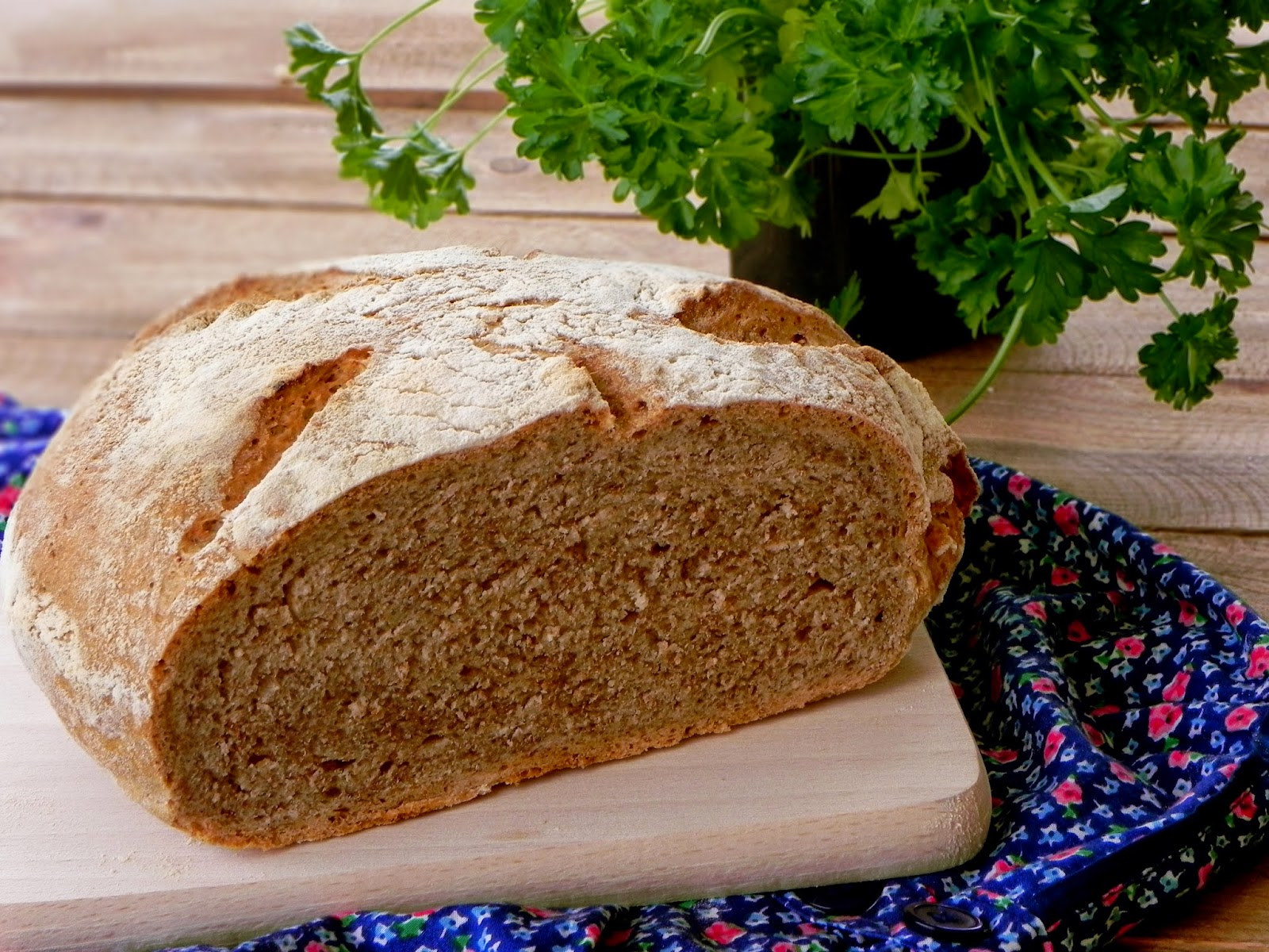 Fabryka Kulinarnych Inspiracji: Chleb razowy, pszenno-orkiszowy