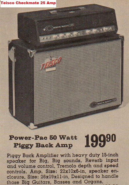 Teisco Guitars And Check Mate Amplifiers in NC: February 2016