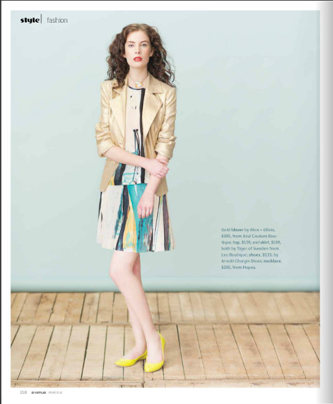 mode models blog: Piper in Avenue Calgary by Colin Way!