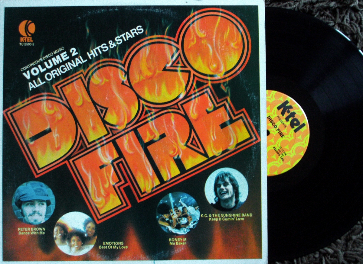 vitacongusto: Disco Fire ~ Continuous Disco Music - Volume 2 on K-Tel 1979