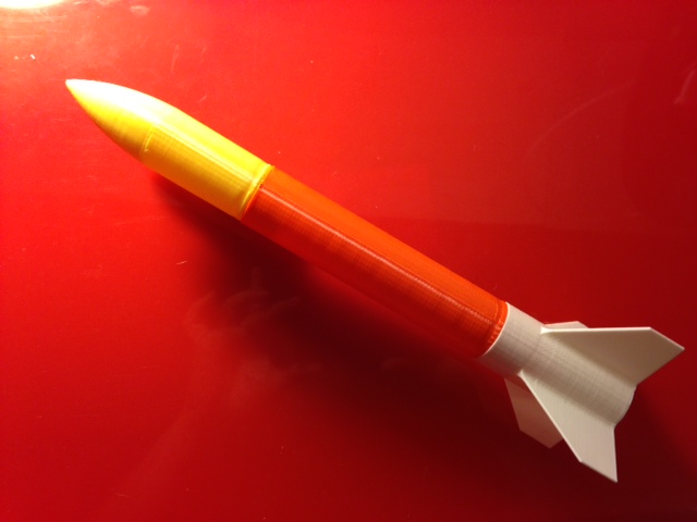 MakerHome: Day 18 - Tricolor rocket