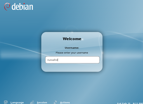Setting Ip Address Linux Debian 5 GUI - Ilmu Komputer dan Pendidikan