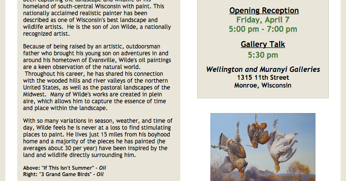 Dane County Plein Air Painters: Jonathan Wilde: Mostly From My ...