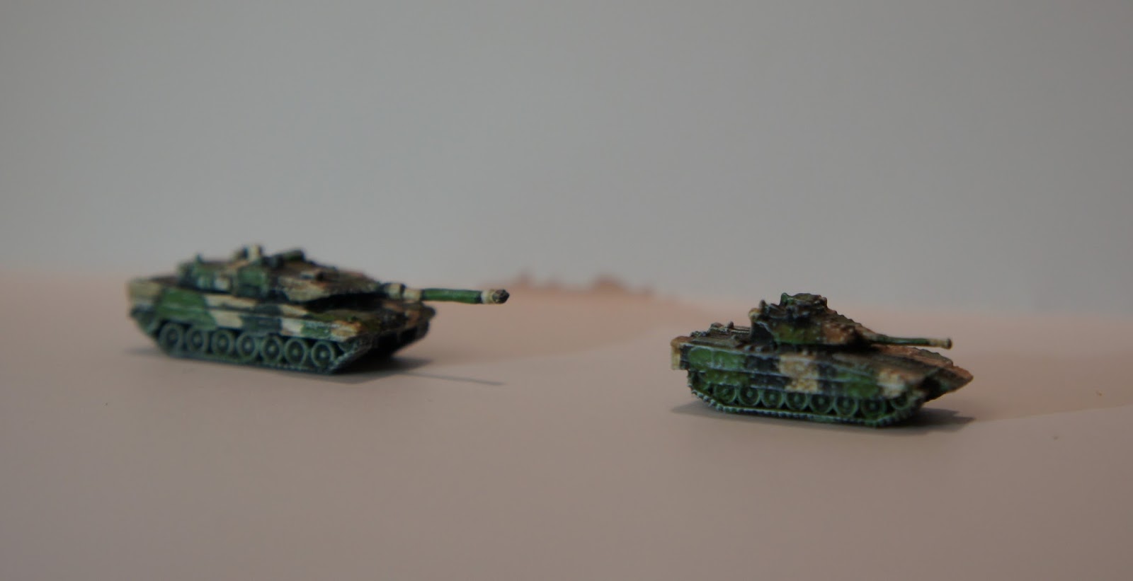Wargaming in Sverige!: Improved paint job on Swedish MBT and IFV