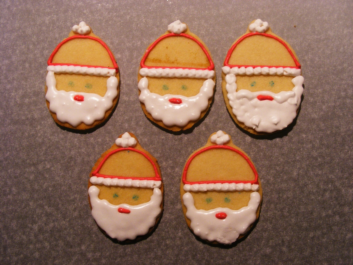A Bear's Pastry Workshop: Santa Clause Cookie