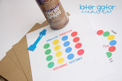 Later Gator Crafts: Finger Twister