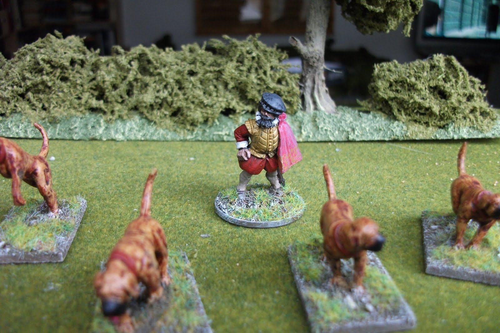 The Angry Lurker: 28mm Painted Portuguese Conquistador Mastiffs or War ...