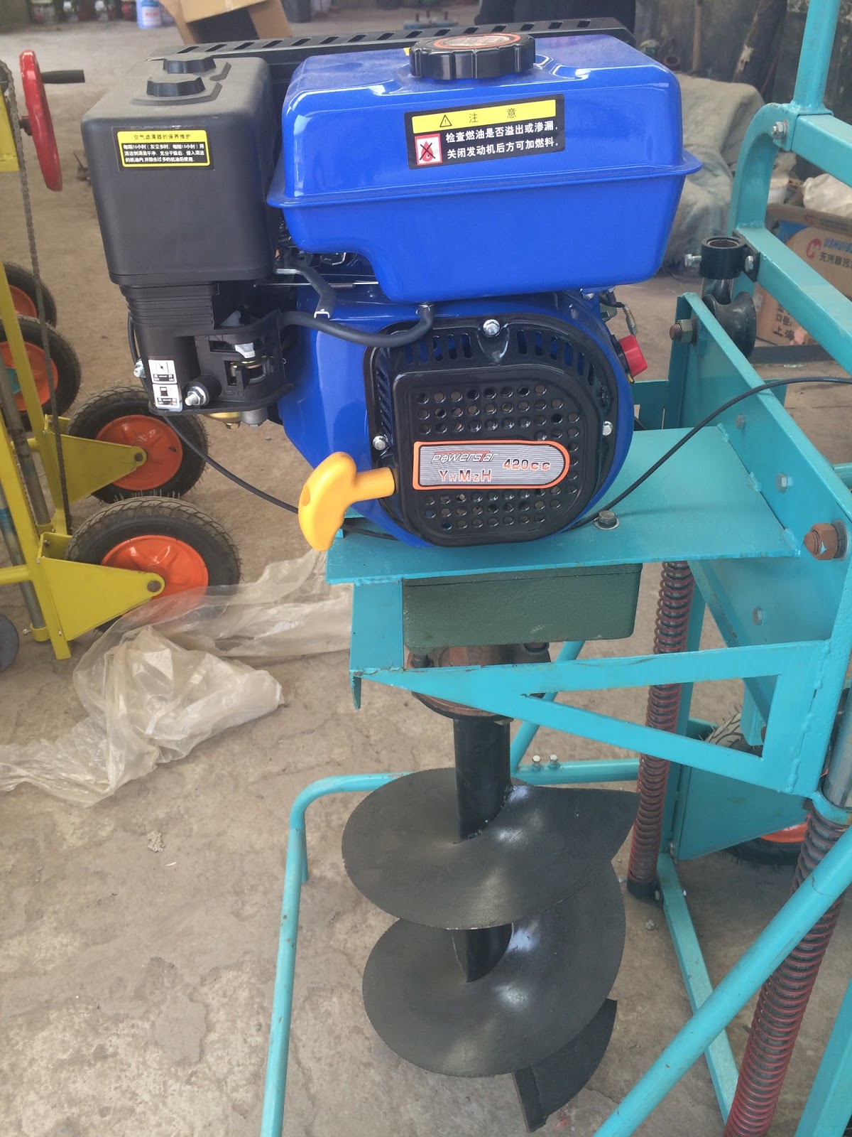 Hot sale tree planting hole digging machine