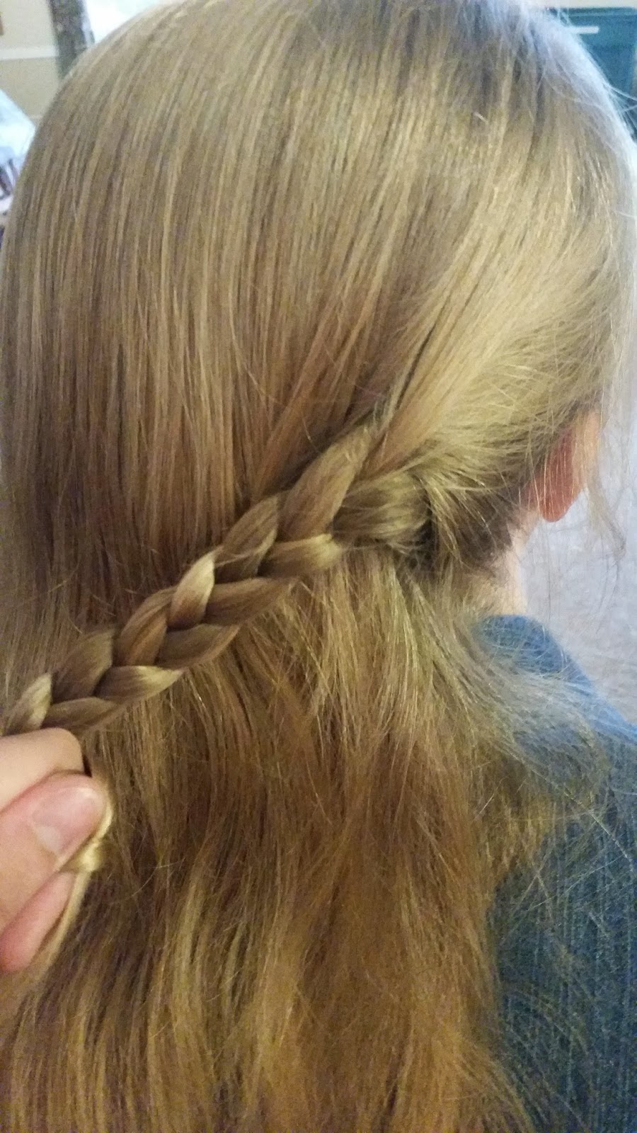 Whatsoever Things Are Lovely: Braided Half Crown / / Hair Tutorial