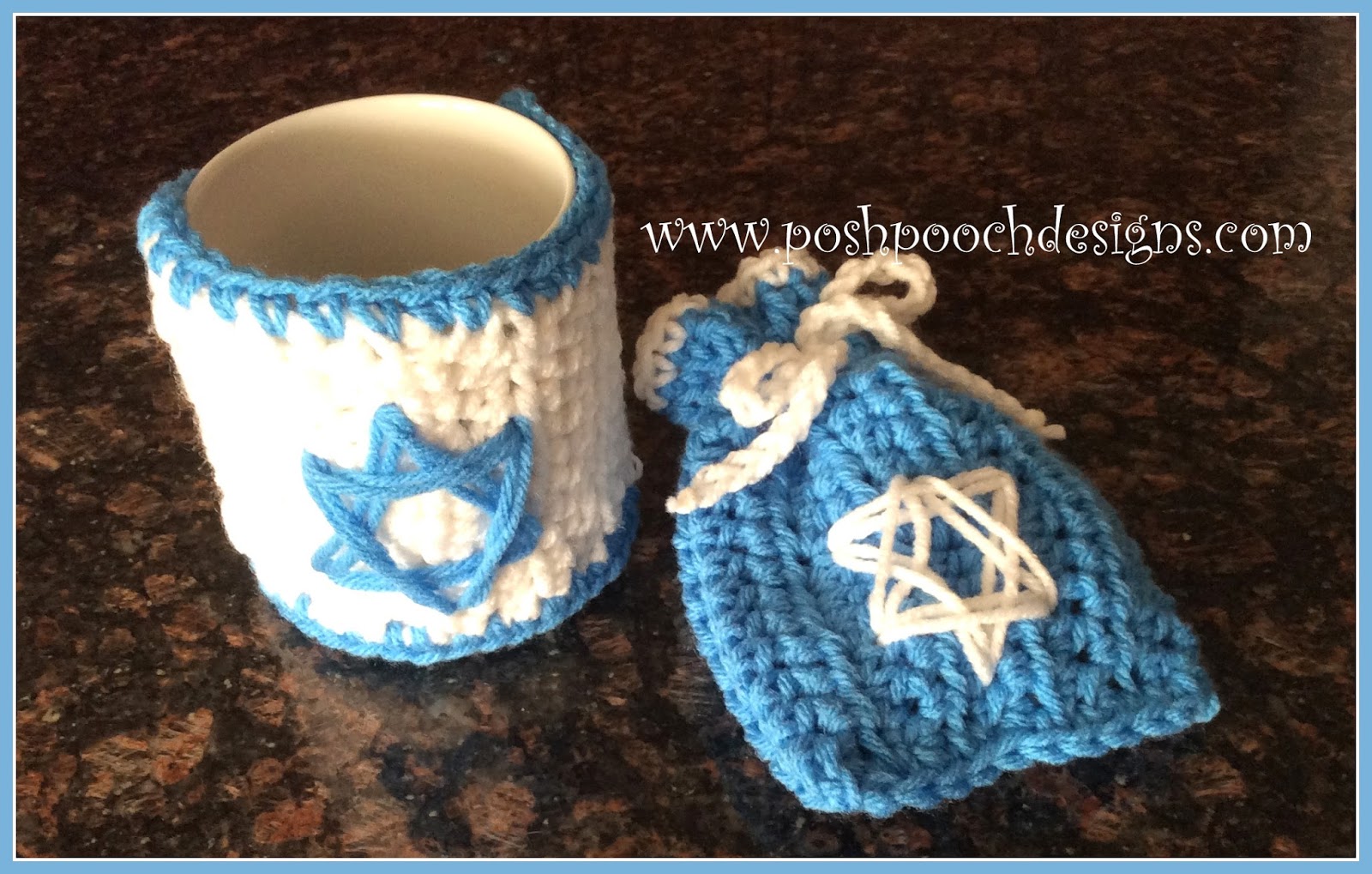 Posh Pooch Designs : Hanukkah (Chanukah) Set Crochet Patterns | Posh ...