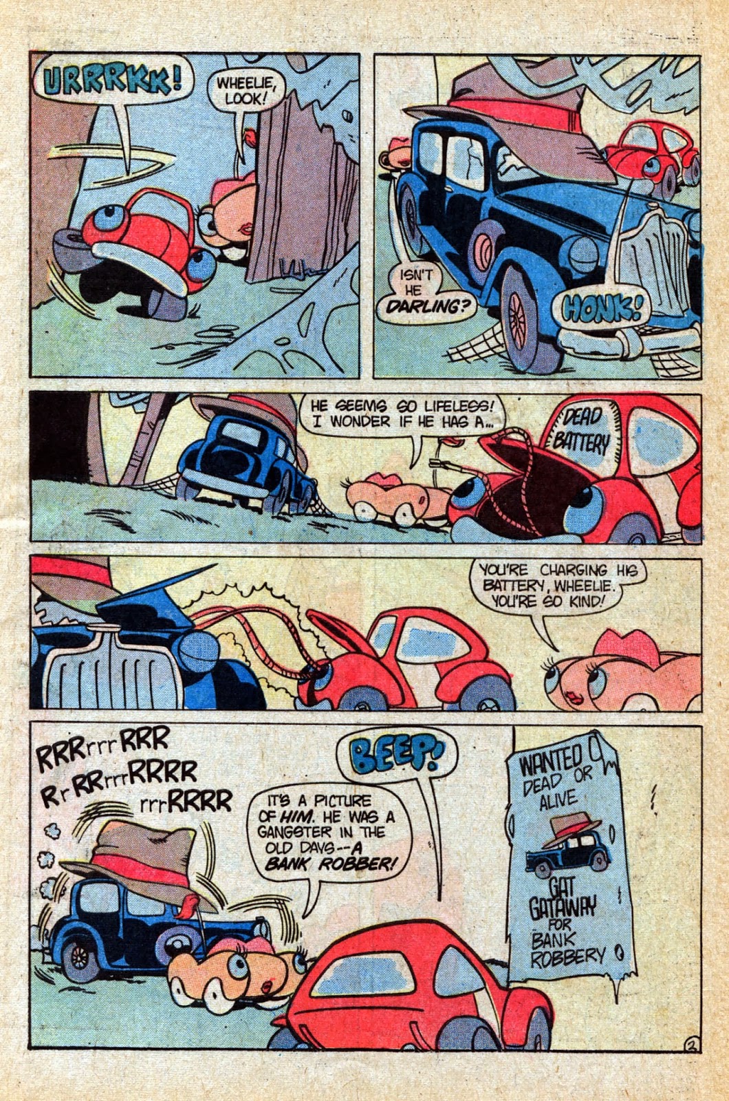 THE CHARLTON COMICS READING LIBRARY: WHEELIE AND THE CHOPPER BUNCH #1 ...