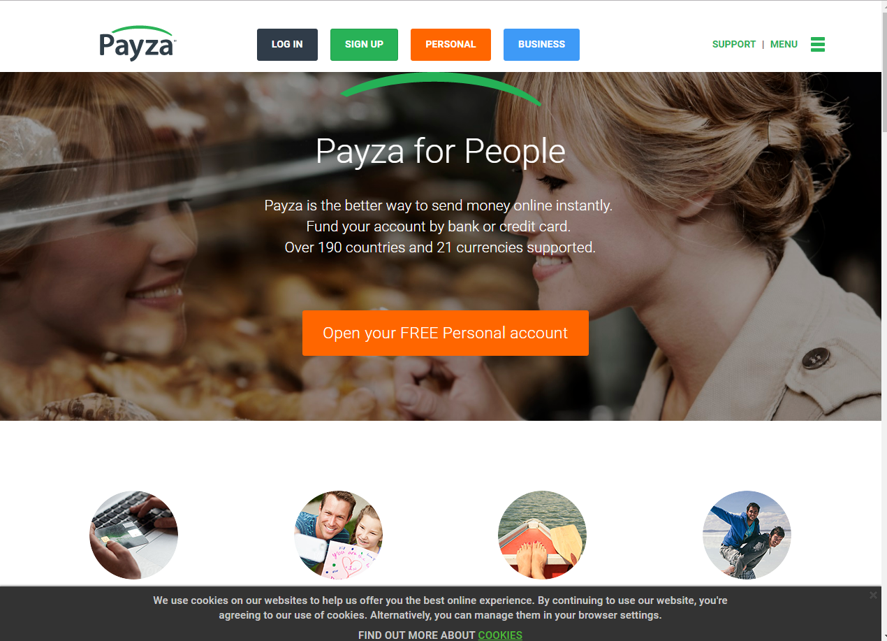 The Payza online payment platform lets you send and receive money, shop ...
