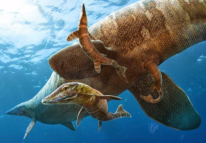 Giant sea lizards in the age of dinosaurs - Geology In