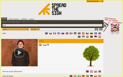 Jugando y aprendiendo juntos: Spread the Sign. Diccionario ...