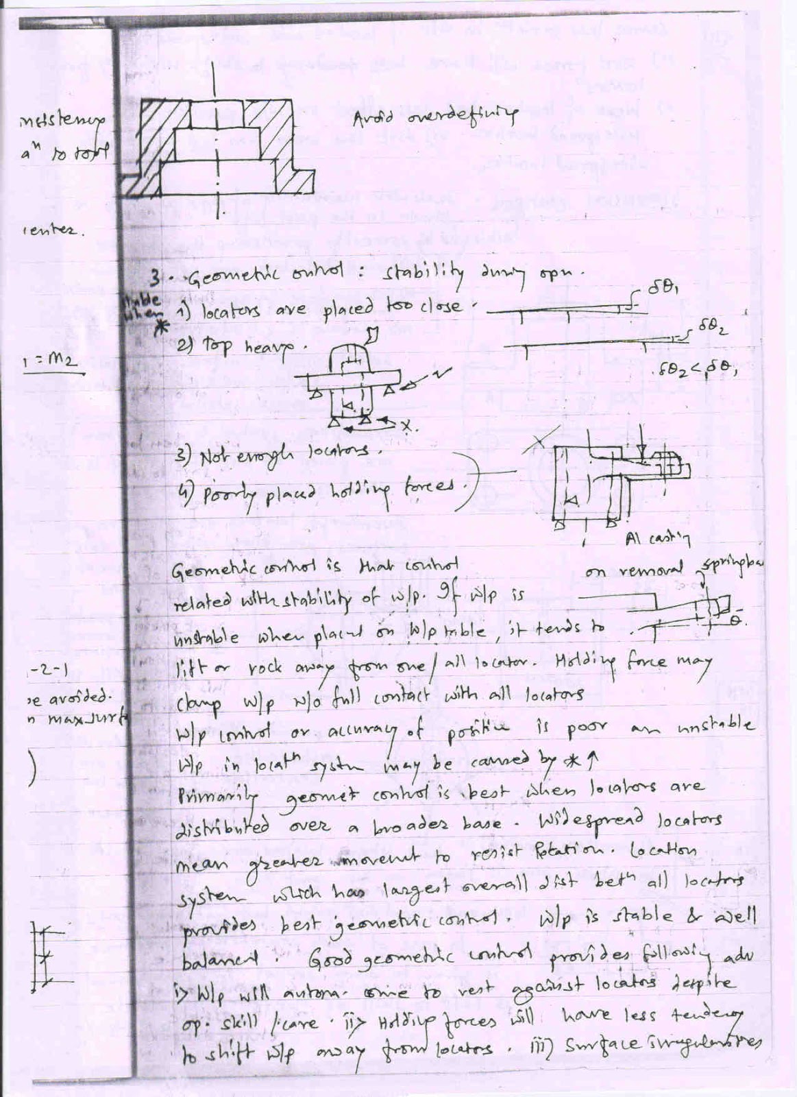 Notes for Engineering students : Process Planning and tool design: notes