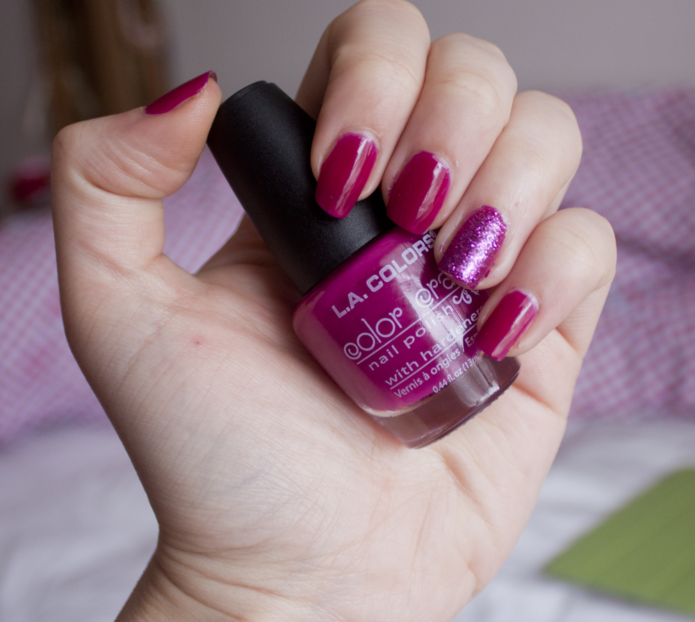 LA Colors Phenomena & Glistening Purple - A LITTLE OBSESSED