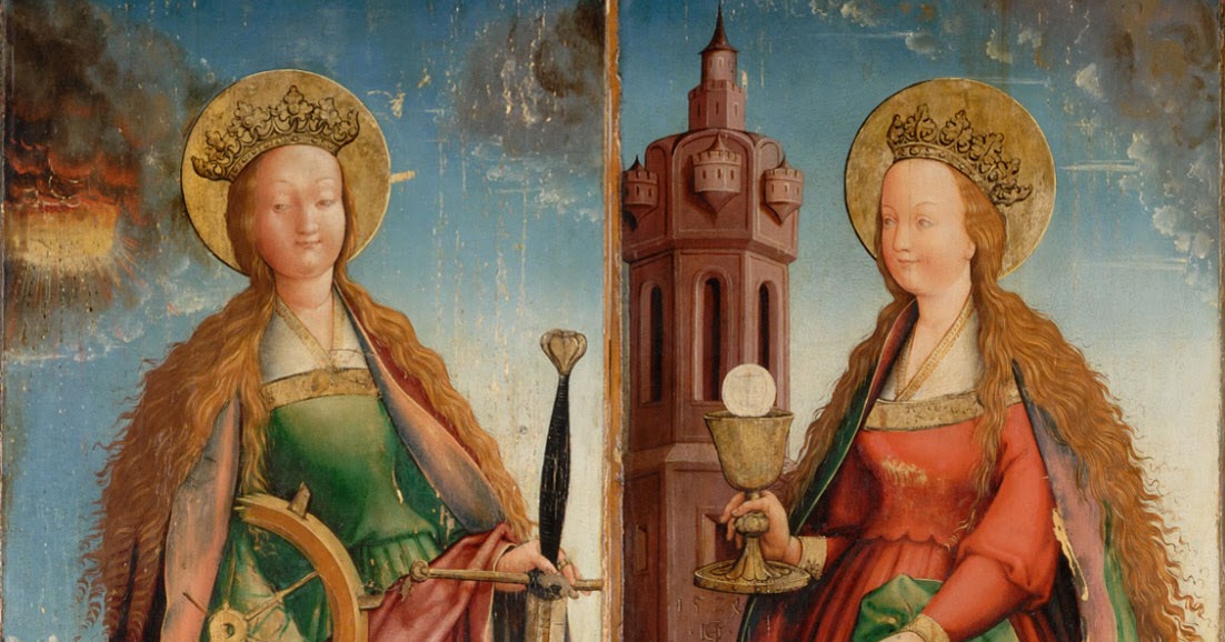 Wilhelm Ziegler: Saint Catherine of Alexandria and Saint Barbara (1524)