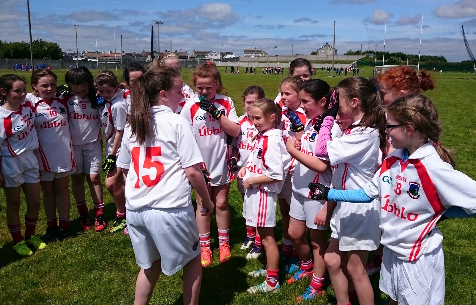 OolaGAANews: U12 Girls football - County Novice Final winners