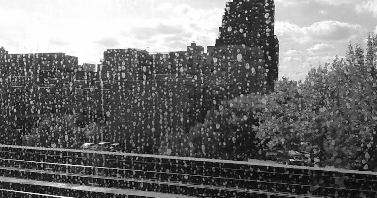 The GoFather Of Math: Photoverio #378: Wet Window View Of Harlem