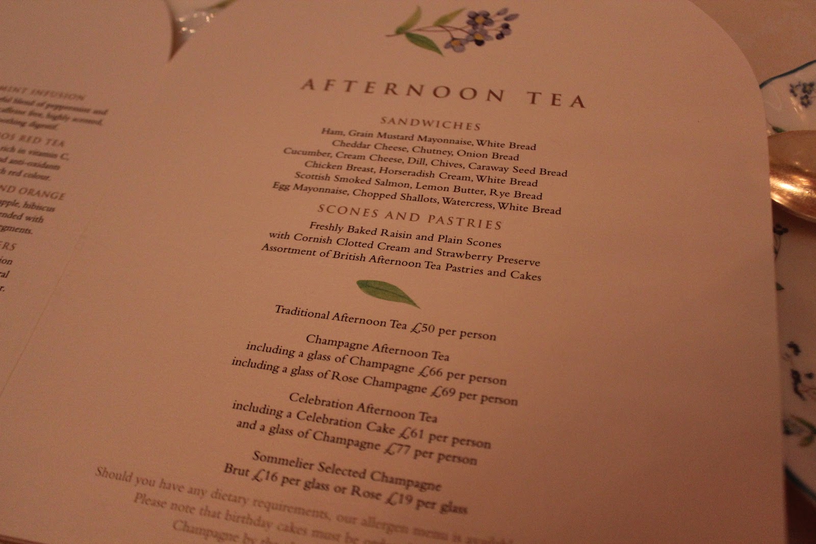 Afternoon Tea at The Ritz London - Georgie xoxo | Enchanted Living