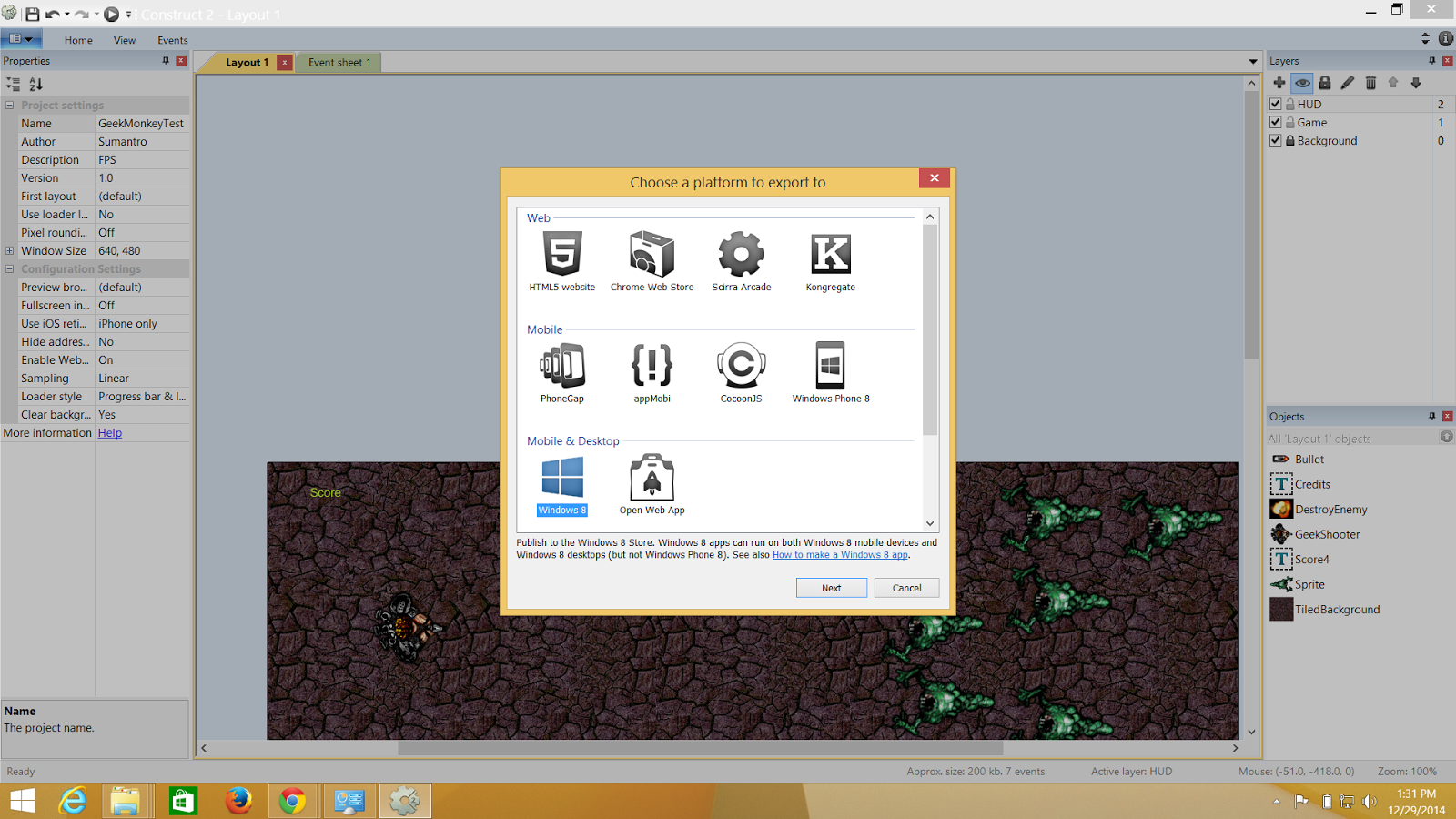 Technology & Beyond: Building games with HTML5 with Construct 2