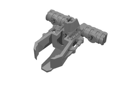 Moshi's Lego Creations: Experimental PF Tank (Very Old)