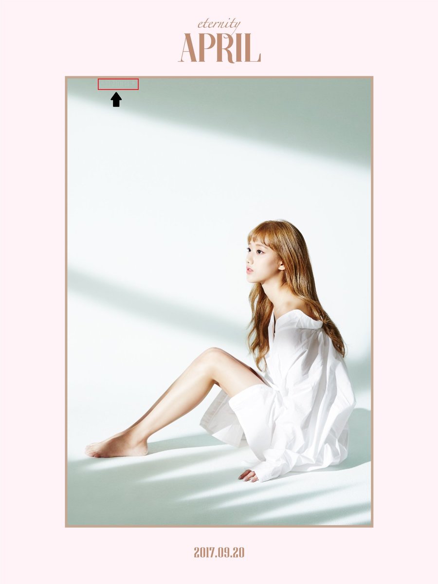 APRIL、新アルバム「eternity」予告イメージに”隠し文字”があると話題に ...「手を握って」タイトル曲の題名？ ~ All ...