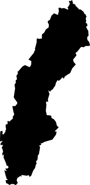 Sweden Blank Map | Sweden Map | Geography | Physical | Political | City