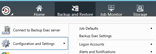 Configuring Oracle 12c backups on Veritas Backup Exec 16.