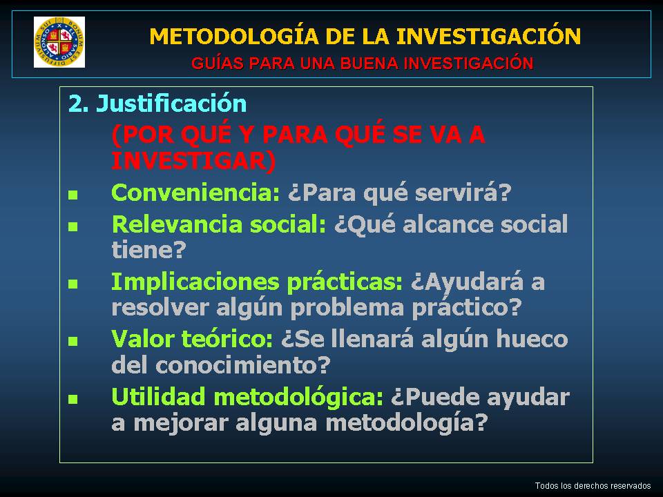 Metodología de investigación: PAUTAS DE INVESTIGACIÓN