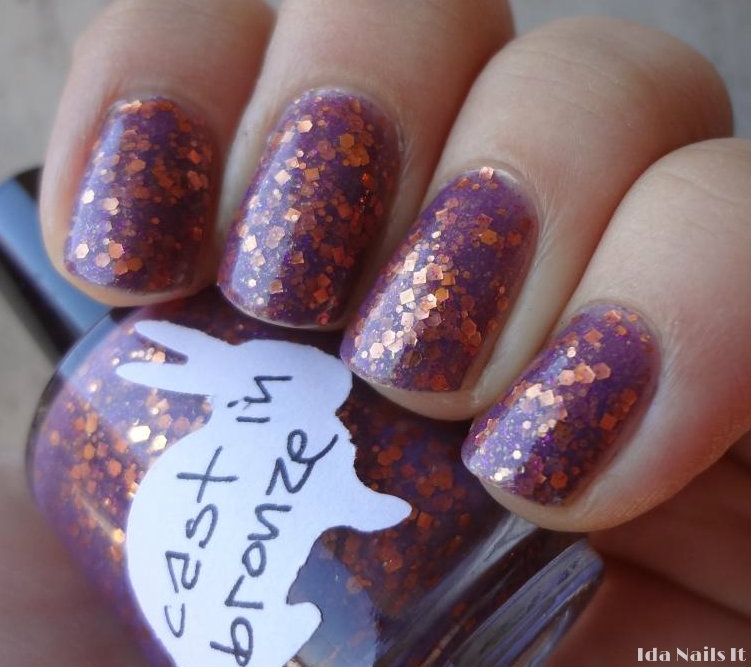 Ida Nails It: Hare Polish Cast in Bronze and Atolla