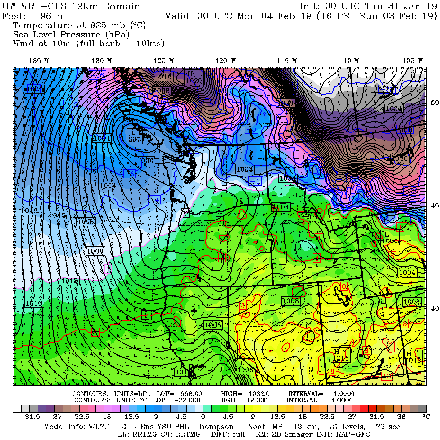 Cliff Mass Weather Blog: Cold Wave to Hit the Pacific Northwest With ...
