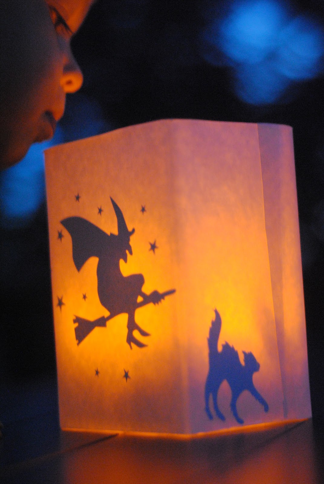 Diy Halloween Decor Glowing Luminaries