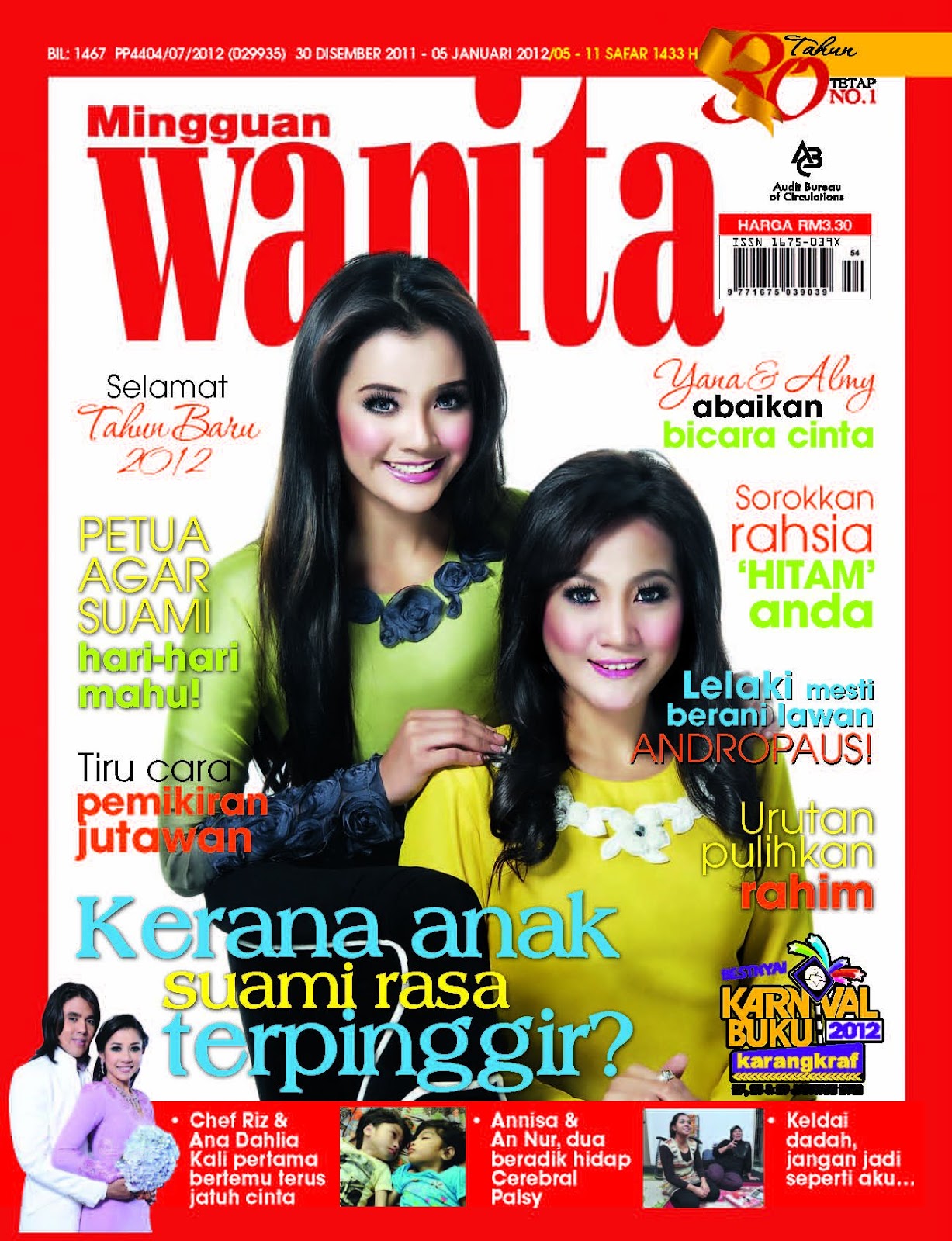 Yana Samsudin Dan Almy Menghiasi Muka Depan Majalah Mingguan Wanita ...