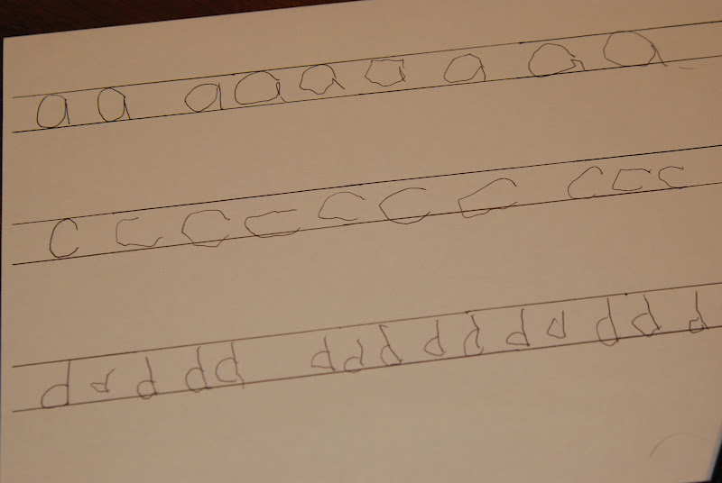 Homeschool @ SG: Handwriting- Breakthrough!