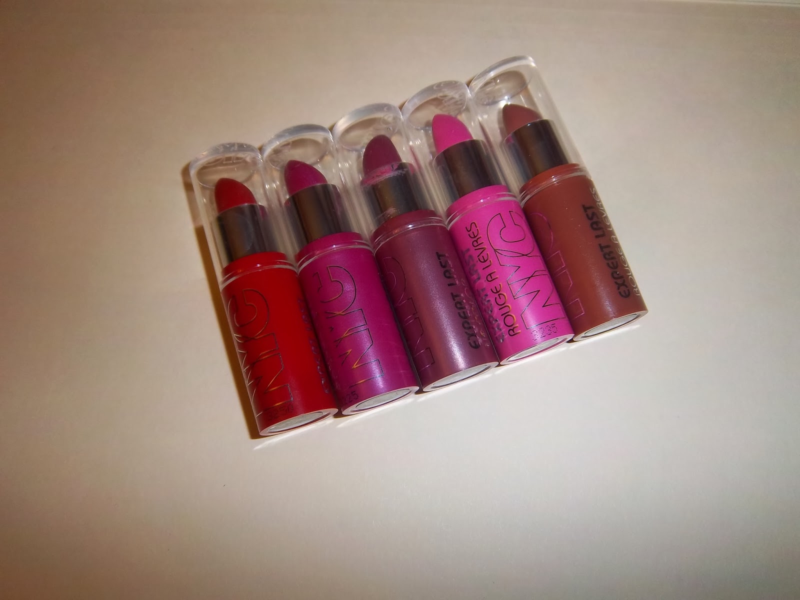Rural Glamour: N.Y.C. New York Color Expert Last Lip Color Swatches ...