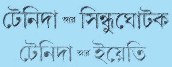 Welcome to Siddh's Blog: Tenida r Sindhughotok Tenida r Yieti-Tenida Comics